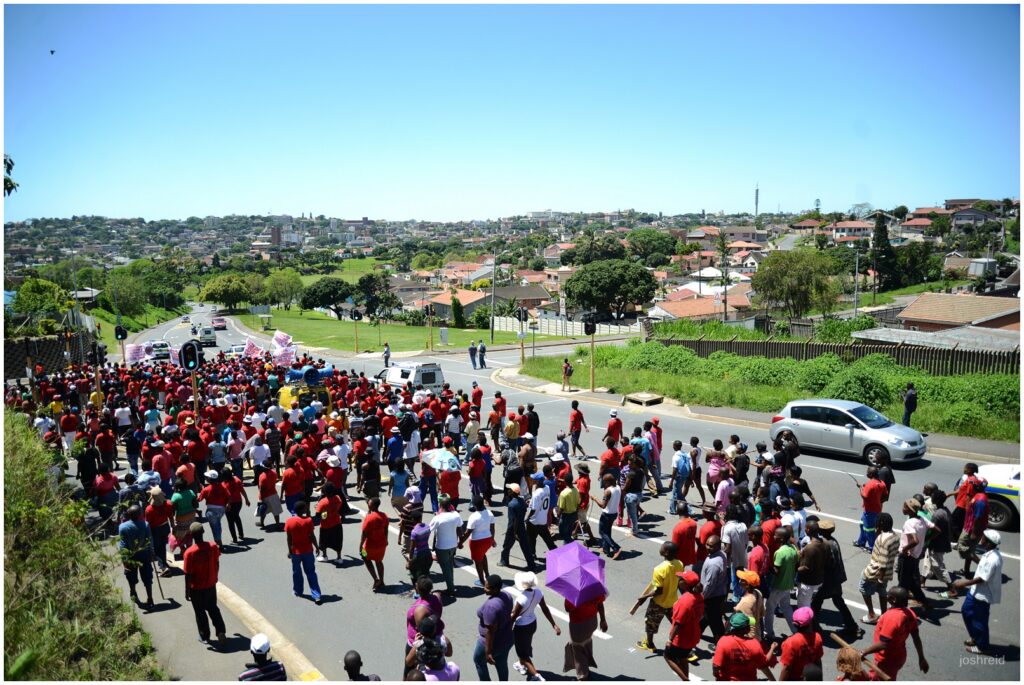 Foreman Rd march – Church Land
